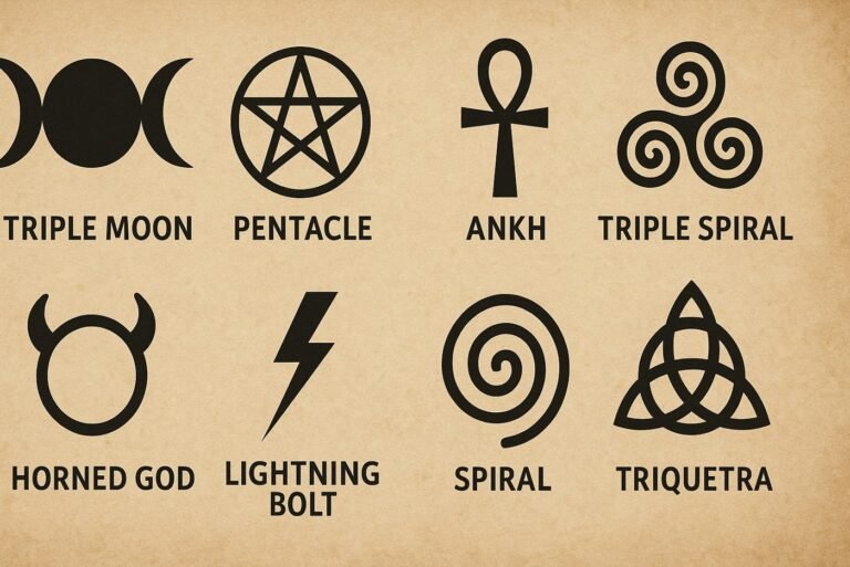 25 Wiccan Symbols & Their Meanings (With Images) - Witch symbols